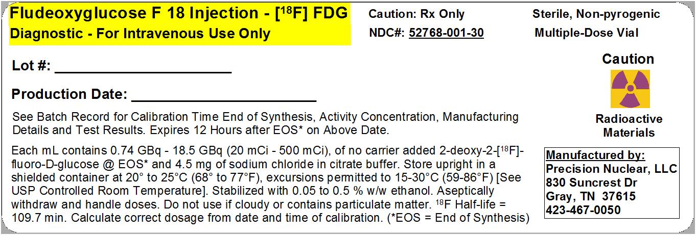 Fludeoxyglucose F-18- Images NDC52768-001