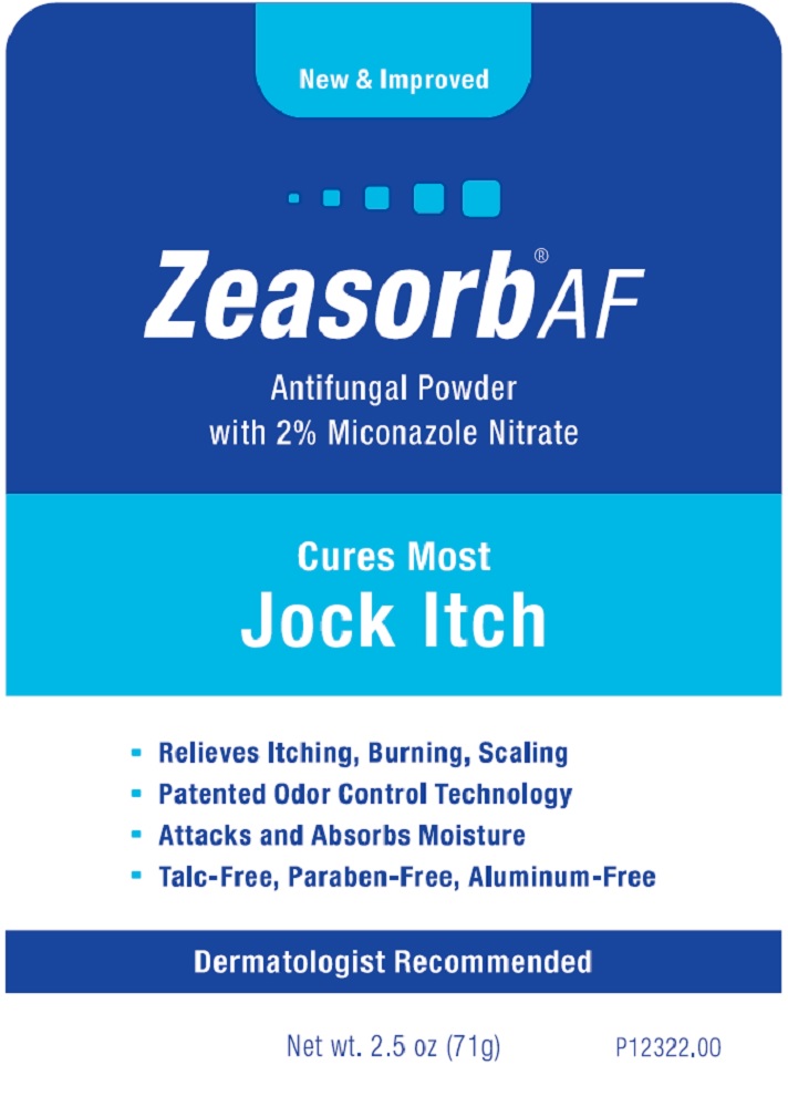 Label Zeasorb Jock Itch Powder Topical - Indications, Usage & Precautions