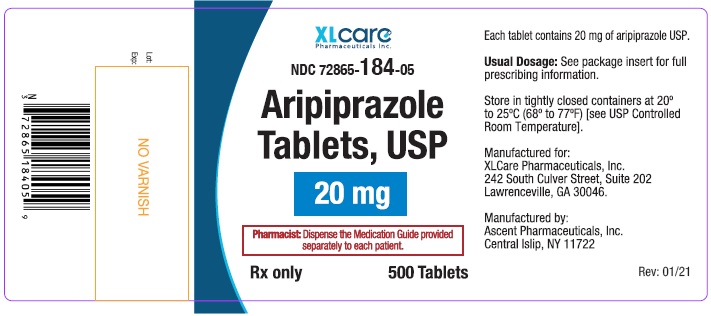 Aripiprazole Tablet- Images NDC72865-181