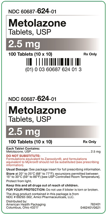 Product Images Metolazone Photos - Packaging, Labels & Appearance