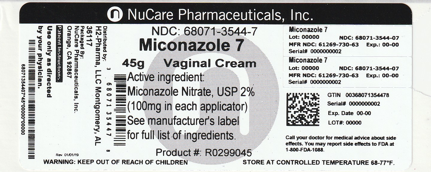 Label Miconazole 7 Cream Vaginal - Indications, Usage & Precautions