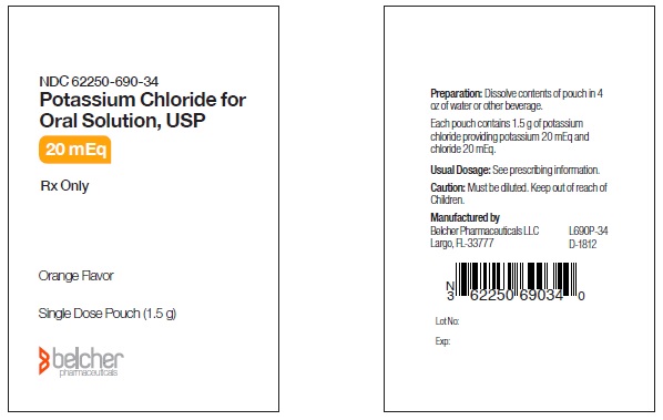 Potassium Chloride For Oral Solution- Images NDC62250-690