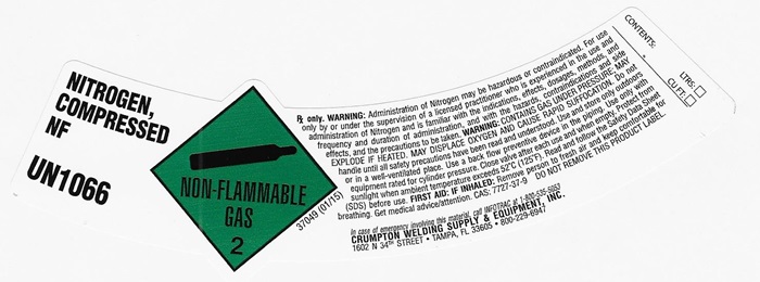 Product Images Nitrogen Photos - Packaging, Labels & Appearance