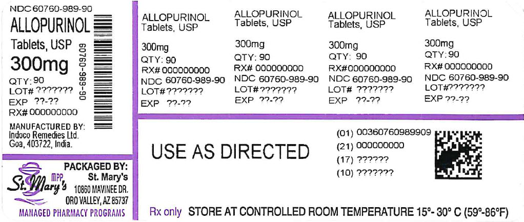 Label Allopurinol Tablet Oral - Indications, Usage & Precautions