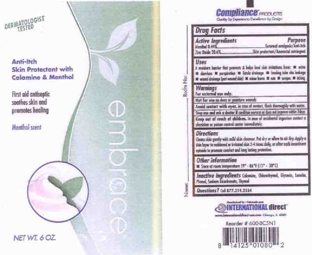 NDC 62172-311 Embrace Anti-itch Skin Protectant With Calamine And ...