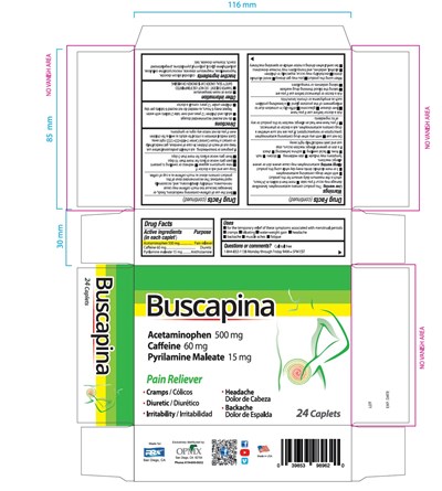 FDA Label for Buscapina Tablet, Coated Oral - Indications, Usage ...
