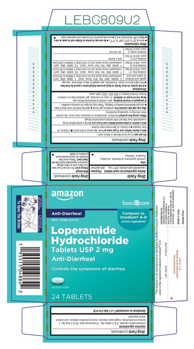 FDA Label for Amazon Basic Care Loperamide Hydrochloride Tablet Oral ...