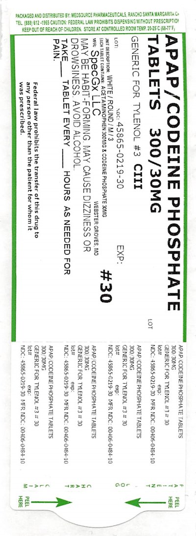 FDA Label for Acetaminophen And Codeine Phosphate Tablet Oral ...