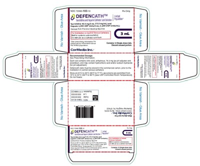 FDA Label for Defencath Solution Intraluminal - Indications, Usage ...