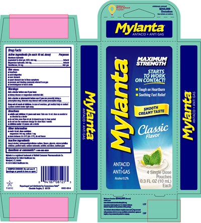 Product Images Mylanta Maximum Strength Classic Flavor Antacid And Anti ...