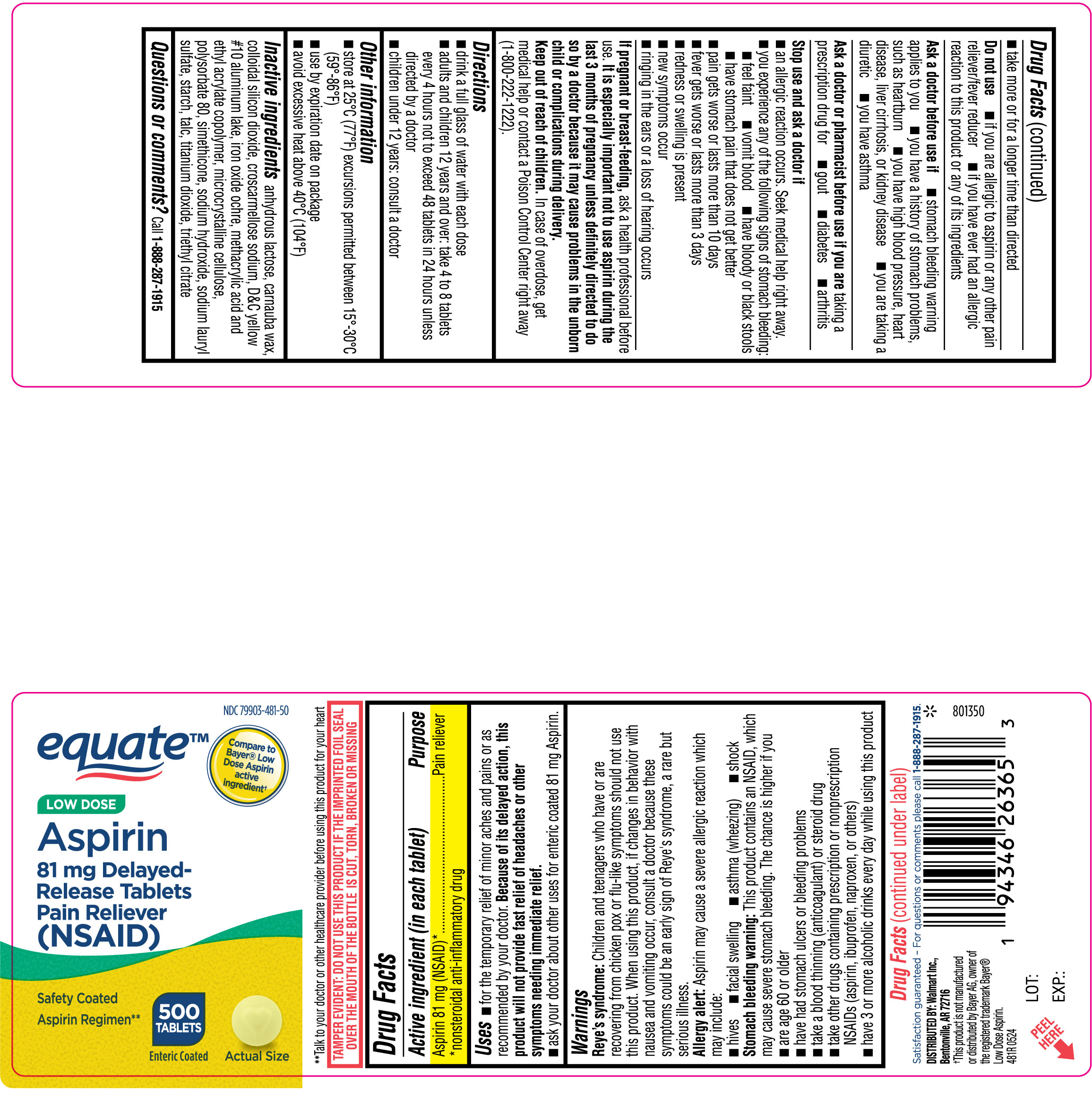Product Images Low Dose Aspirin Photos - Packaging, Labels & Appearance