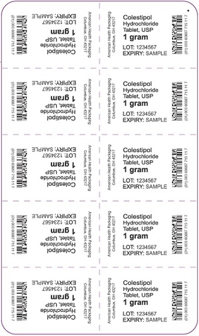 Colestipol Hydrochloride Product Images - NDC 60687-715