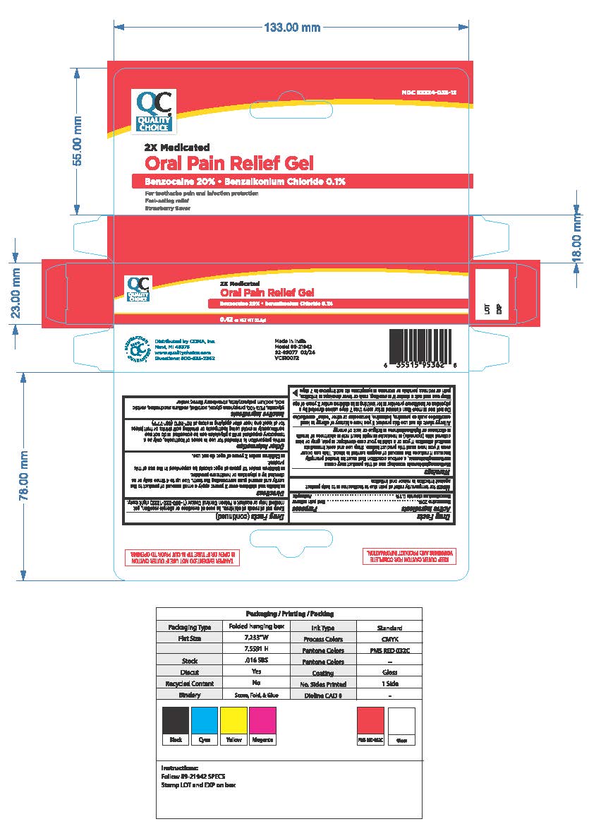 Product Images Quality Choice Oral Pain Relief Photos - Packaging ...