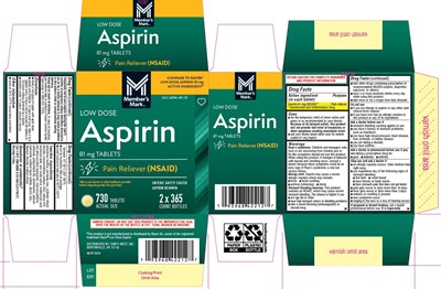 Product Images Low Dose Aspirin Photos - Packaging, Labels & Appearance