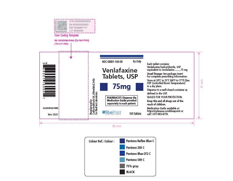 NDC 68001-158 Venlafaxine Venlafaxine