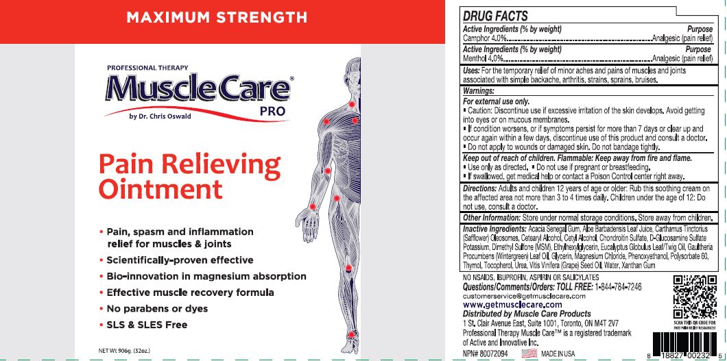 Product Images Professional Therapy Musclecare Pro Photos - Packaging ...