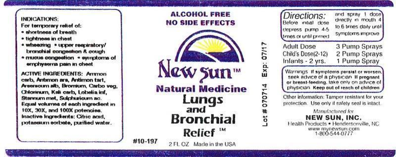 Lungs And Bronchial Relief Product Images - NDC 66579-0067