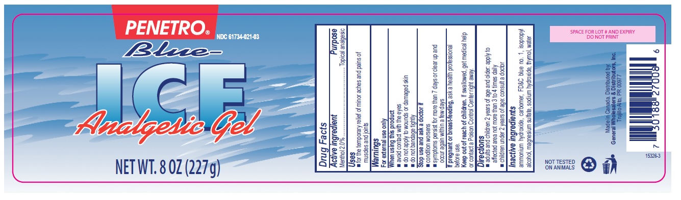 Product Images Blue Ice Analgesic Photos - Packaging, Labels & Appearance