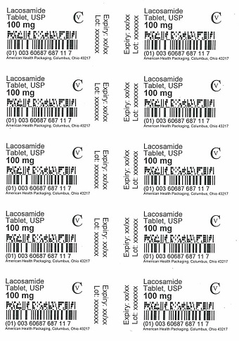 Lacosamide Product Images - NDC 60687-687