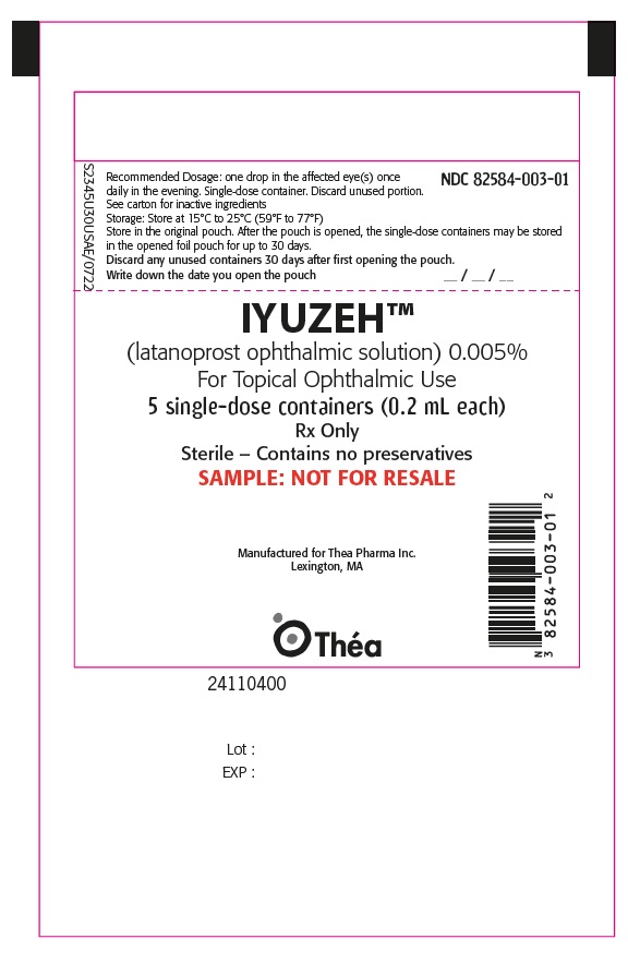 Iyuzeh Solution/ Drops FDA Label - NDC 82584-003