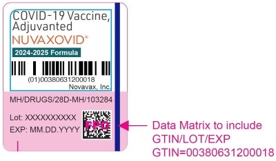 FDA Label for Nuvaxovid Covid-19 Vaccine, Adjuvanted Injection ...