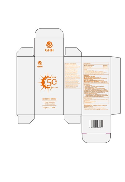 FDA Label for Ghh Bio Sun Stick Paste Topical - Indications, Usage ...