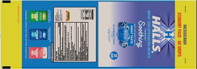 Product Images Halls Blueberry Mint Photos - Packaging, Labels & Appearance