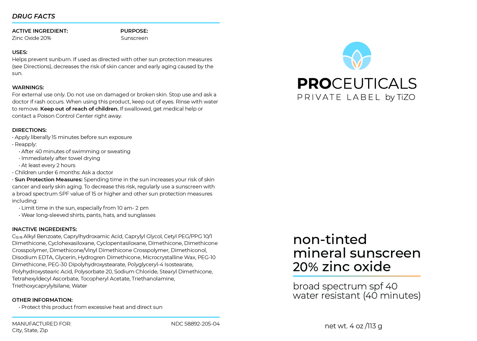 Product Images Proceuticals Private Label By Tizo Non-tinted Mineral ...