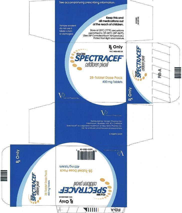 Product Images Spectracef Photos - Packaging, Labels & Appearance