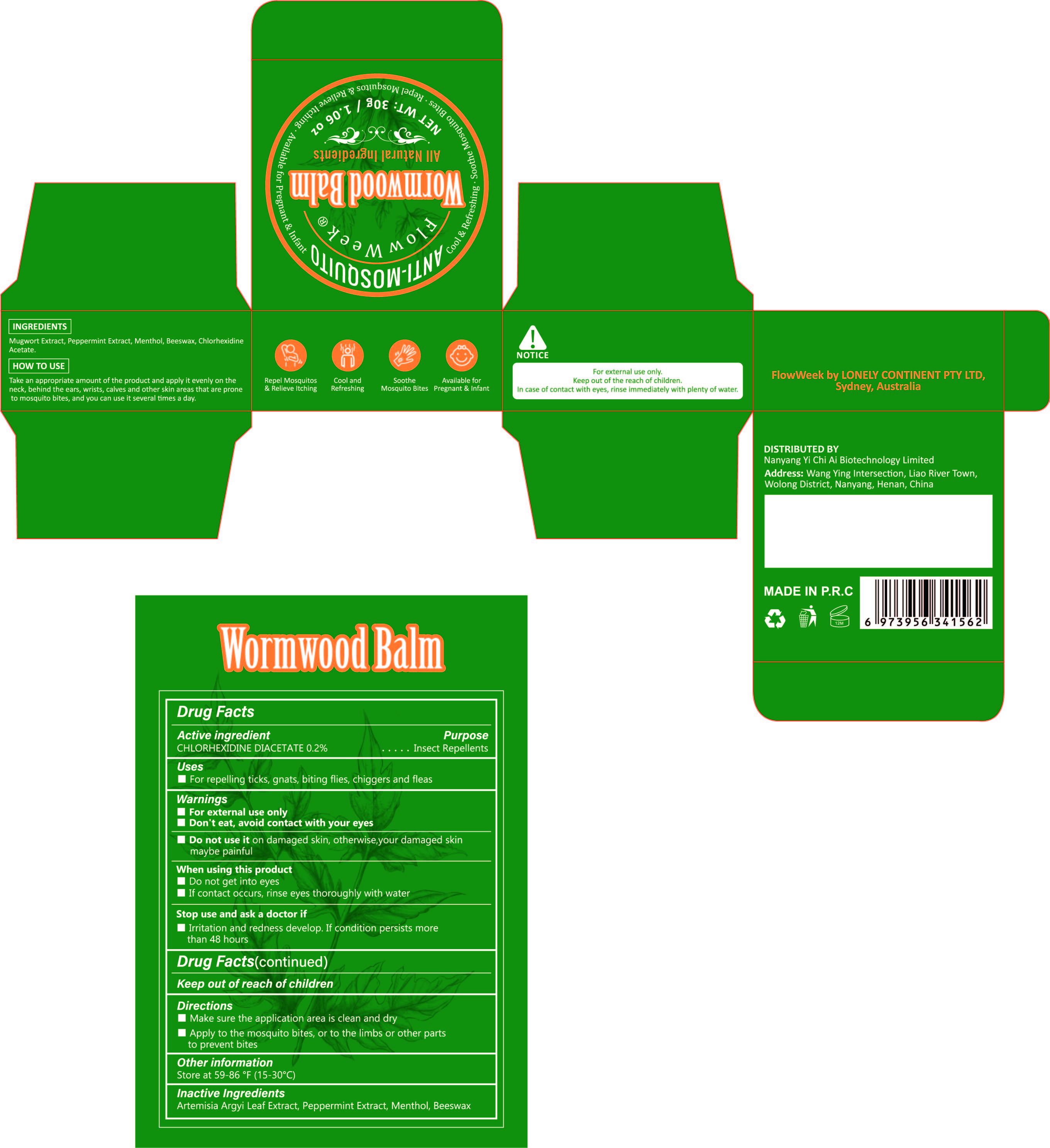 FDA Label for Wormwood Balm - Indications, Usage & Precautions