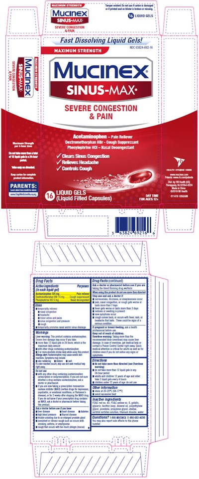 FDA Label for Mucinex Sinus-max Severe Congestion And Pain Capsule ...