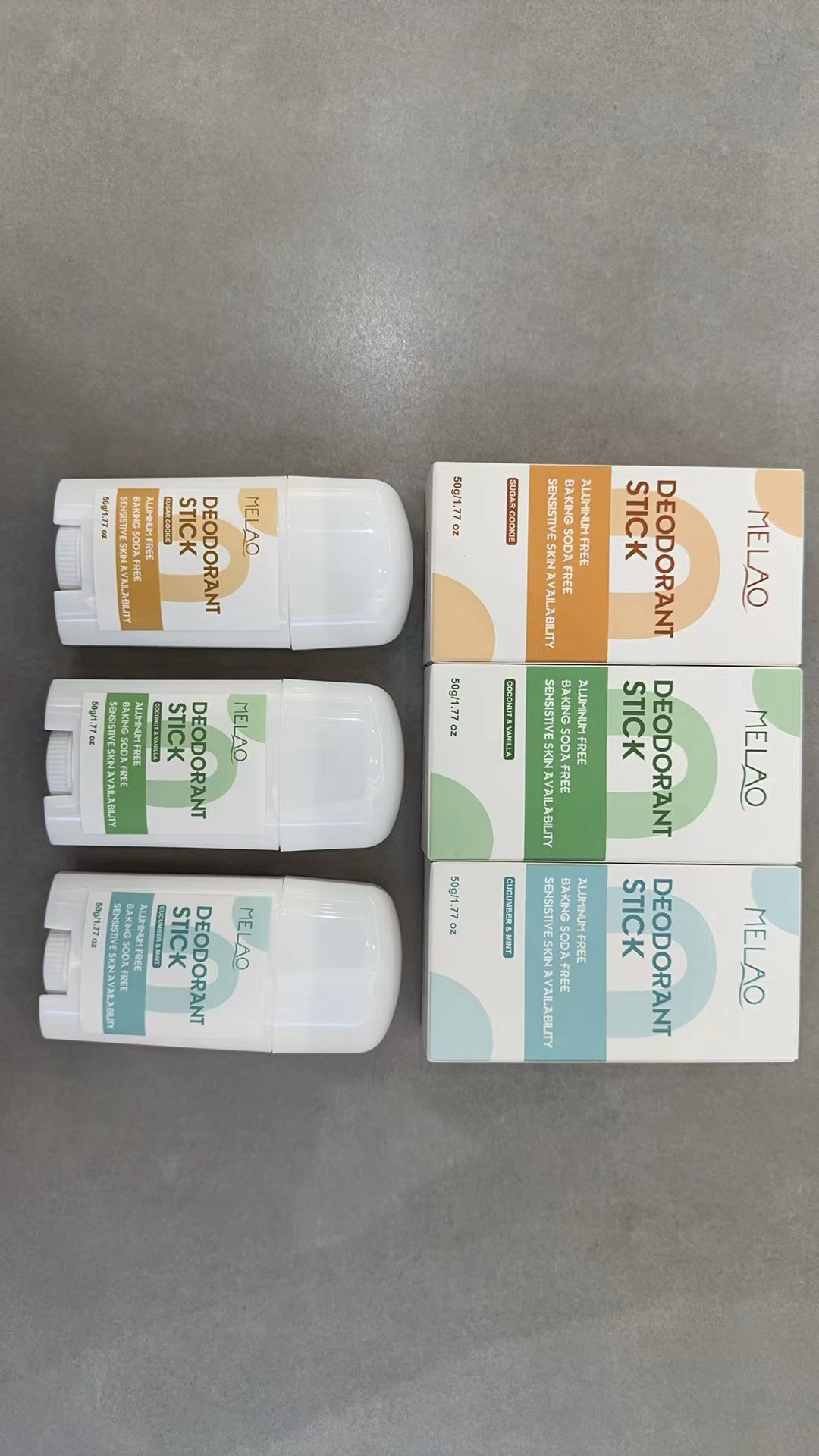 Melao Deodorant Stick- Images NDC83566-599