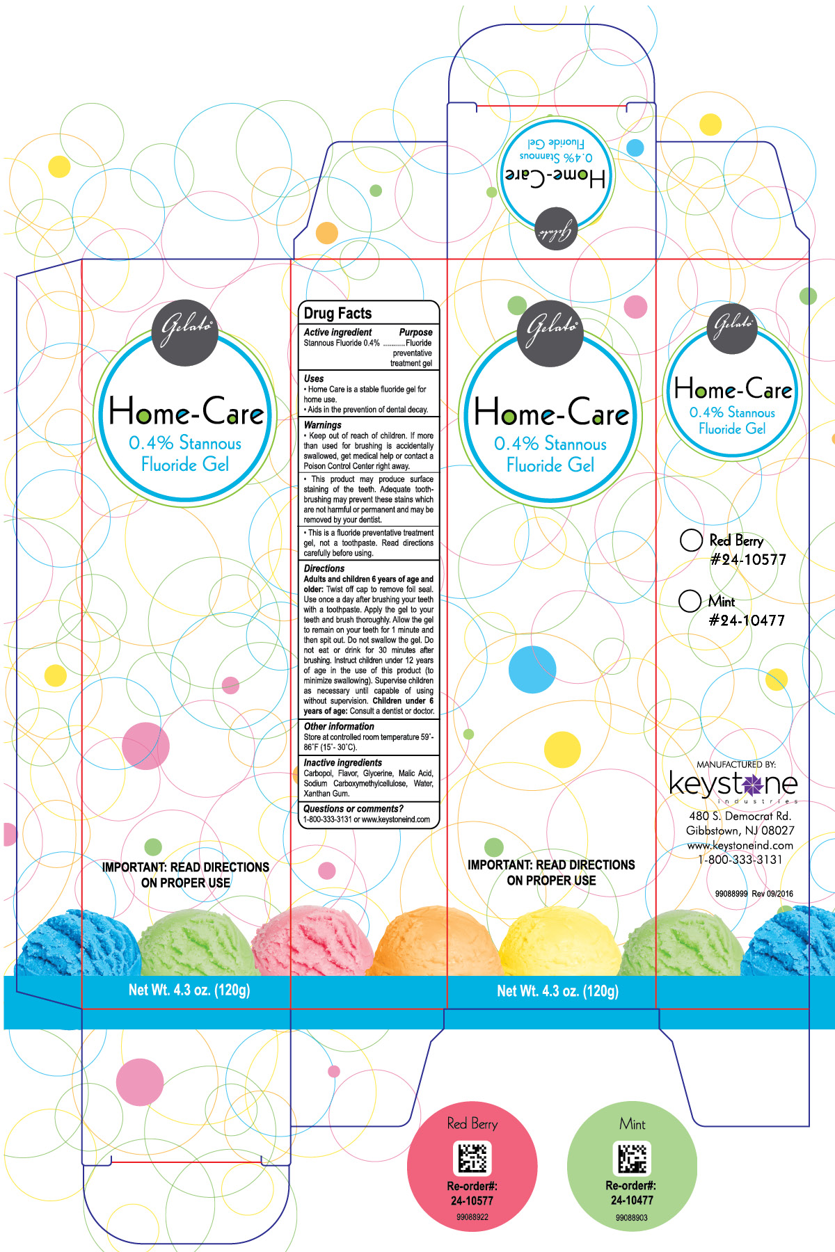 Product Images Gelato Homecare Photos - Packaging, Labels & Appearance