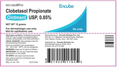 FDA Label for Clobetasol Propionate Ointment Topical - Indications ...