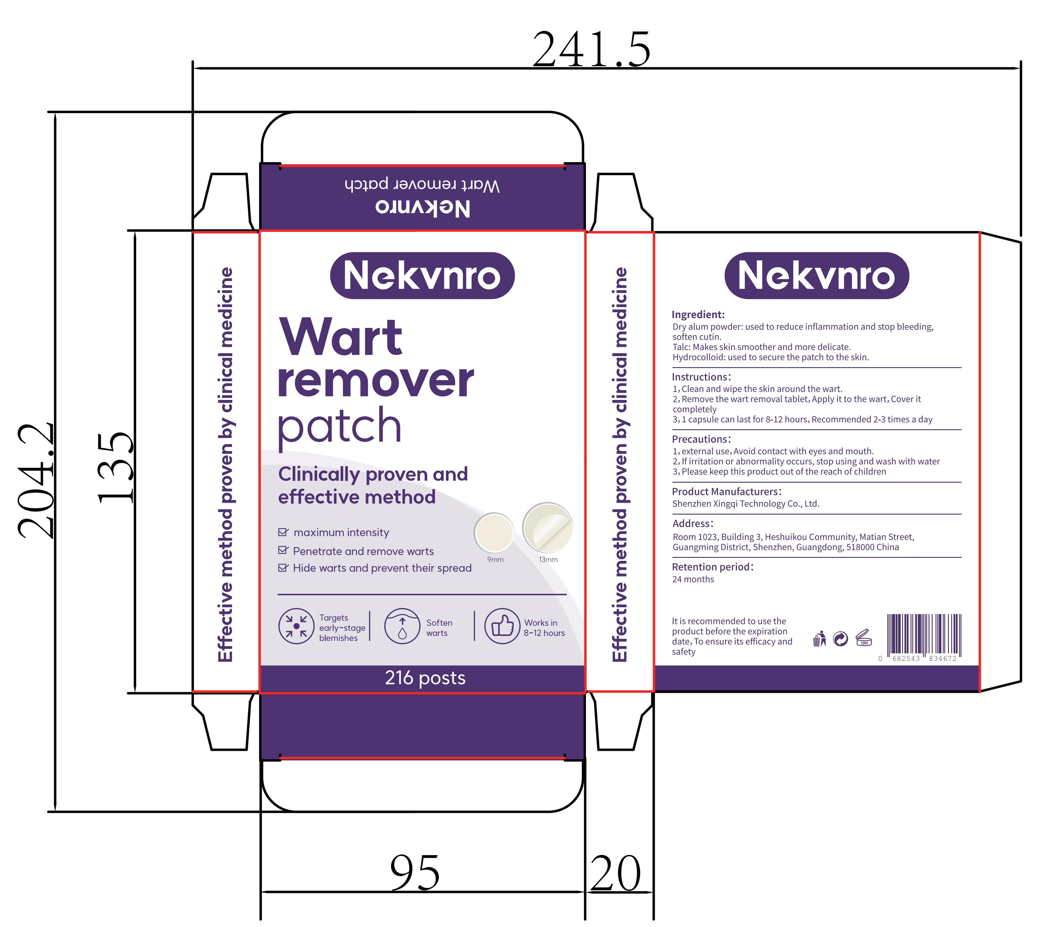Product Images Nekvnro Wart Remover Patch Photos - Packaging, Labels ...