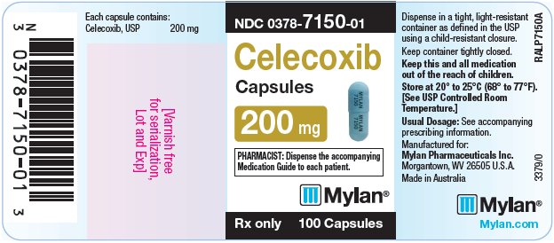 NDC 0378-7150 Celecoxib Celecoxib