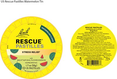 Rescue Pastilles Watermelon Flavour- Images NDC57687-321
