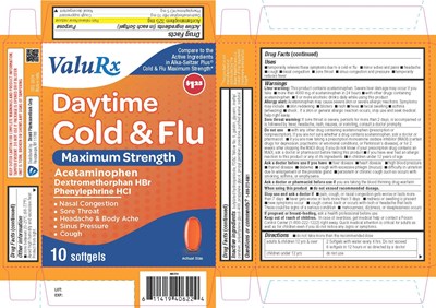 Daytime Cold And Flu Multi Symptom- Images NDC83059-0113