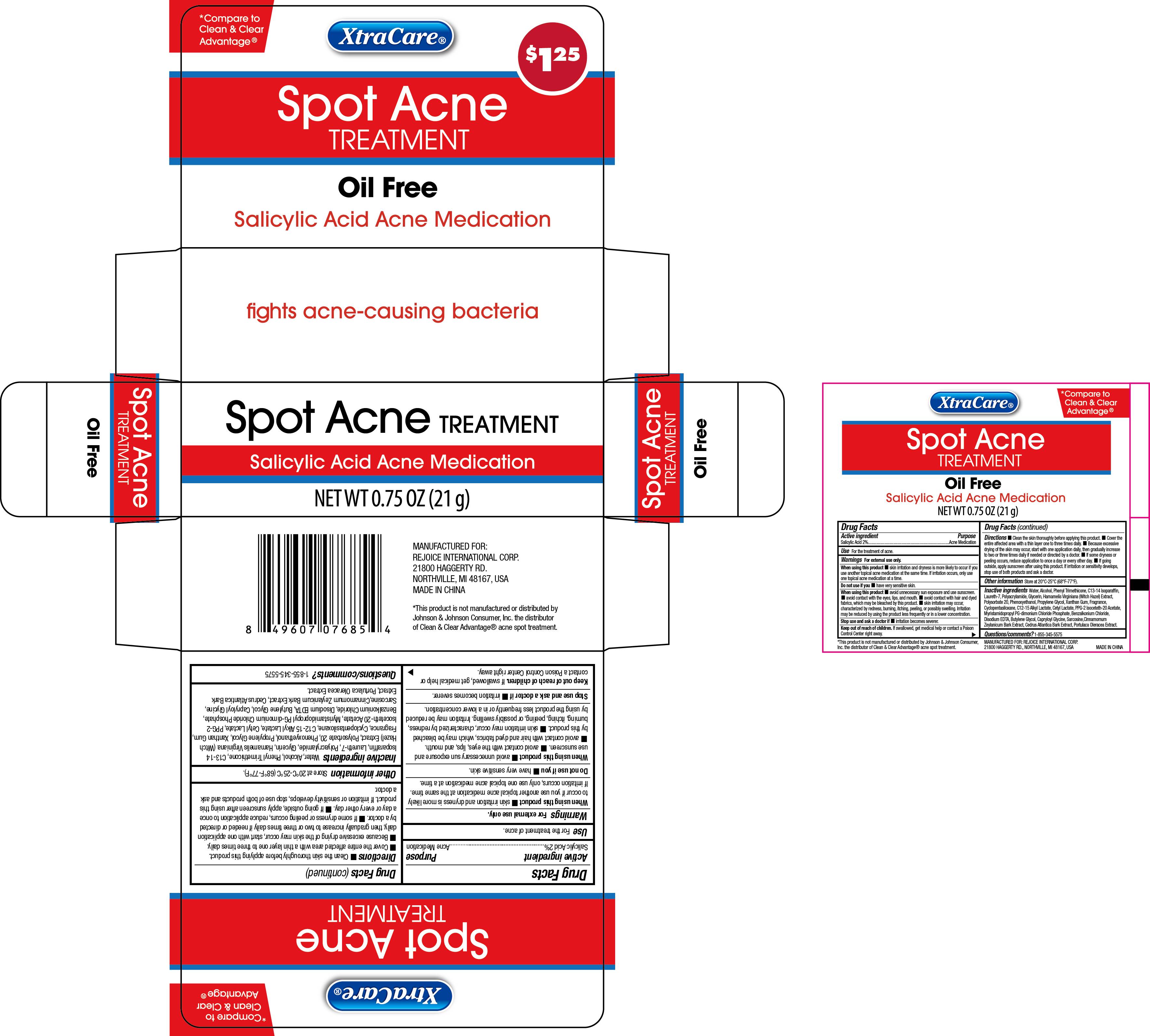 Product Images Spot Acne Treatment Oil Free 0.75oz Photos - Packaging ...