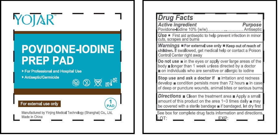 Povidone-iodine Prep Product Images - NDC 44019-100
