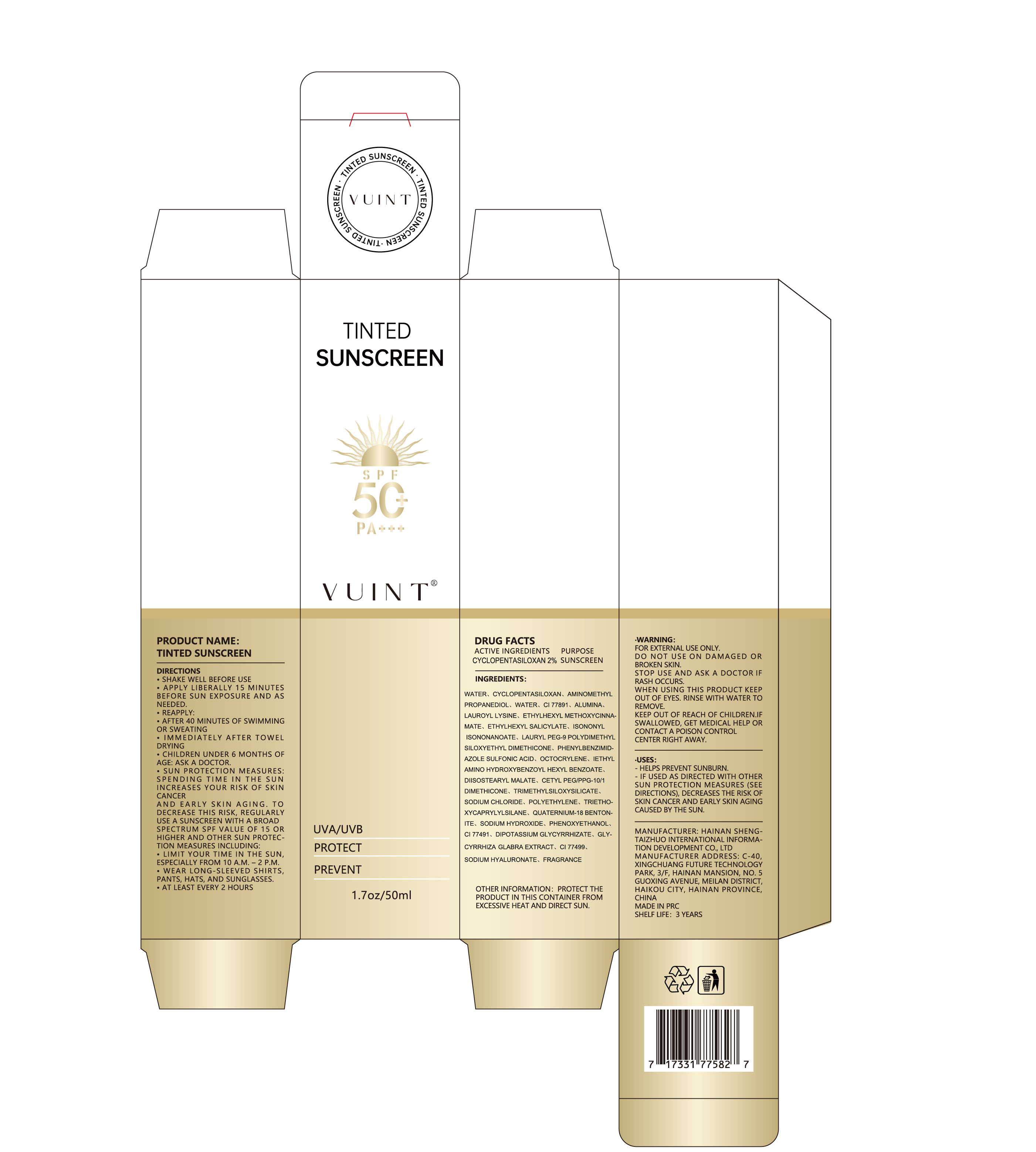 Product Images Vuint Tinted Sunscreen Photos - Packaging, Labels ...