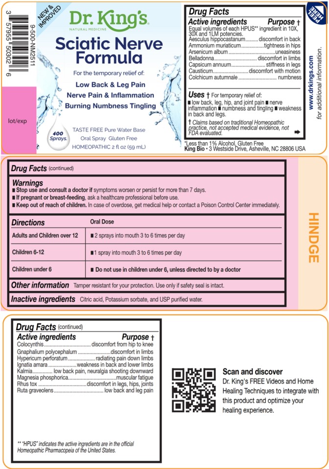 Sciatic Nerve Formula Liquid- Images NDC57955-9988