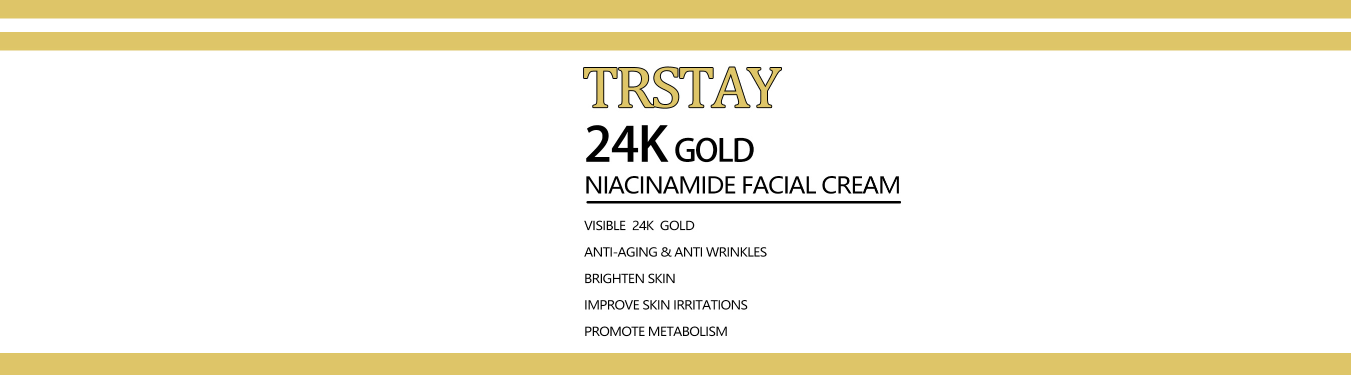 Product Images Trstay 24k Gold Niacinamide Facial Cream Photos ...