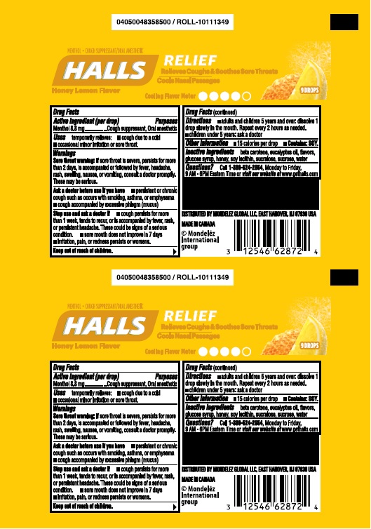 NDC 12546-320 Halls Honey Lemon Lozenge Oral