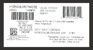 Hydrochlorothiazide- Images NDC67046-1016
