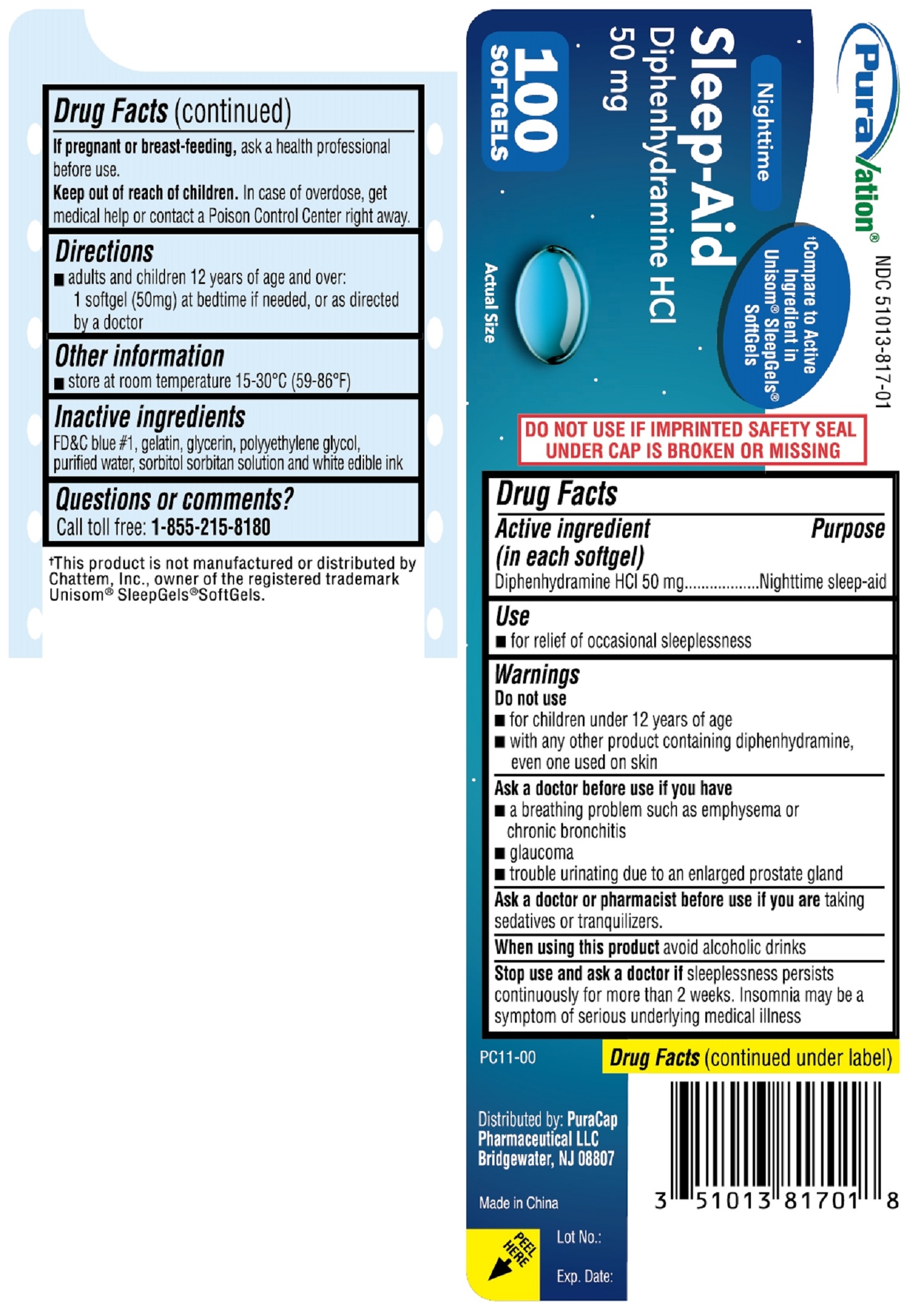 Product Images Nighttime Sleep Aid Photos - Packaging, Labels & Appearance