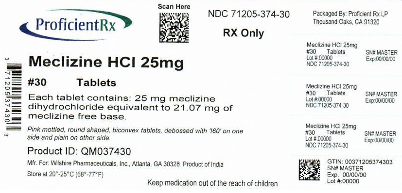 FDA Label for Meclizine Hydrochloride - Indications, Usage & Precautions