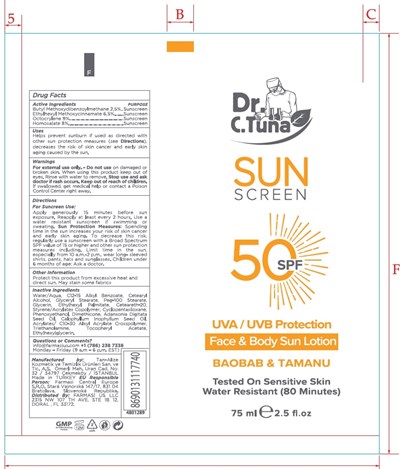 Product Images Dr. C. Tuna Sunscreen 50 Spf Uva Uvb Protection Face And ...
