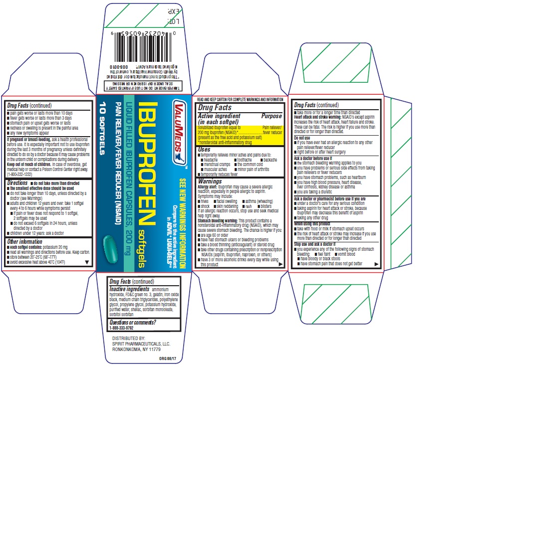 NDC 68210-0200 Ibuprofen Capsule, Liquid Filled Oral Label Information ...