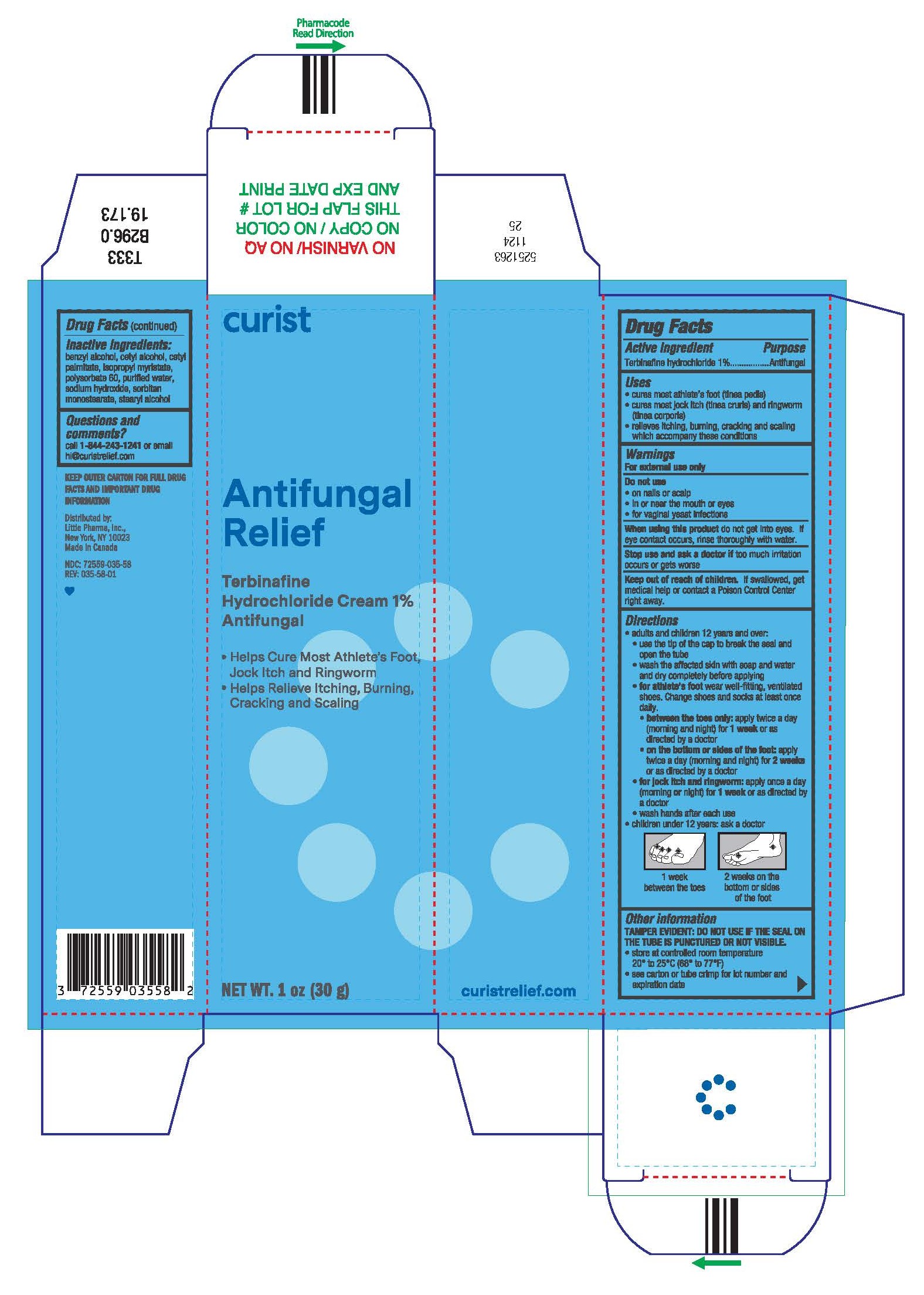Curist Cream- Images NDC72559-035